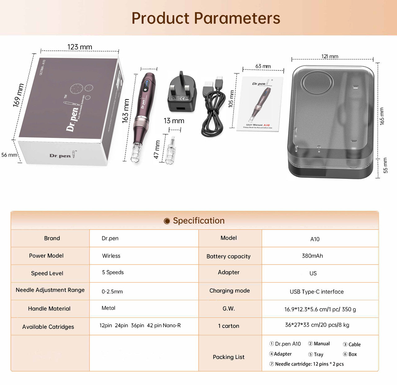 Dr. Pen A10 Ultima Pro Microneedling Pen – Dr.Pen™